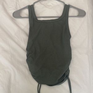 Princess Polly | Tops | Princess Polly Hunter Green Ribbed Tank | Poshmark